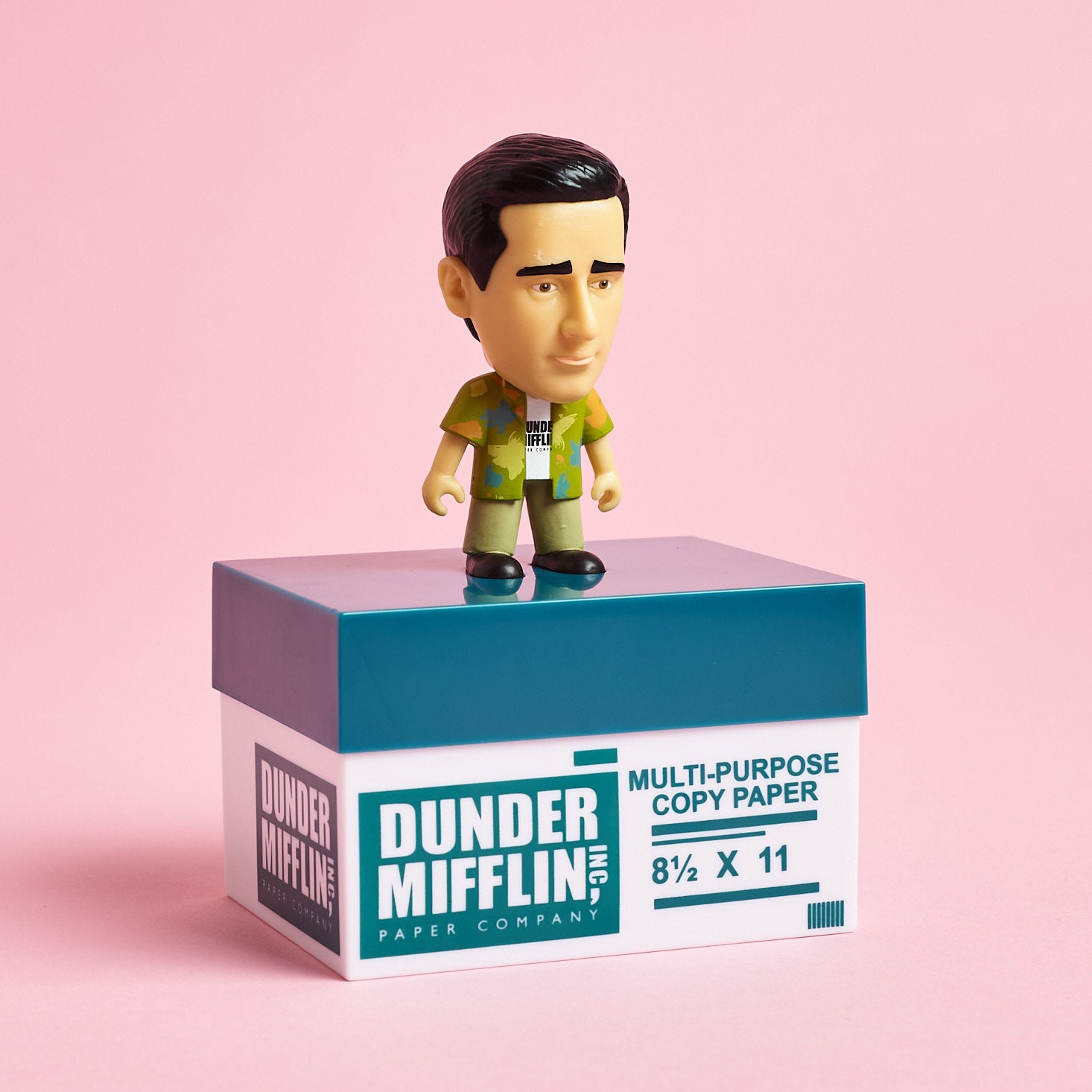 The Office Michael Scott Beach Day Mike Mini Figurine With Dunder ...