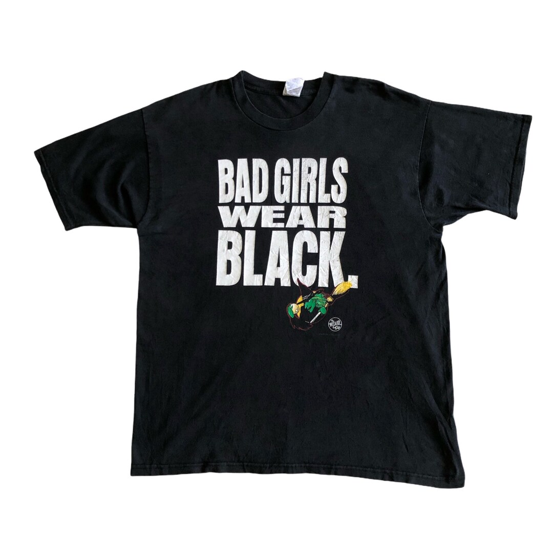 Vintage 90s the Wizard Oz, Bad Girls Wear Black , Witches , Magician - Etsy