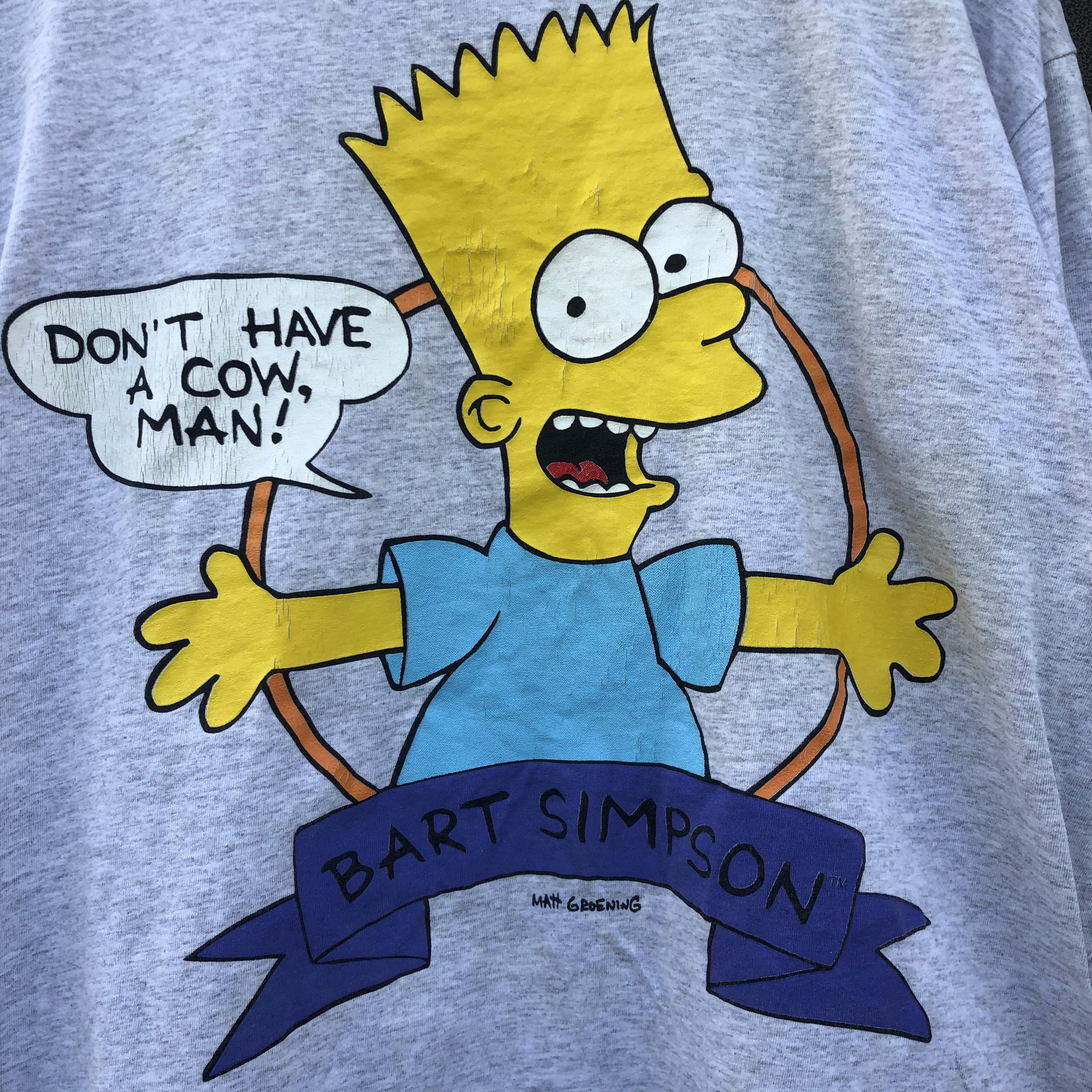 Bart Simpson Dont Have A Cow Man