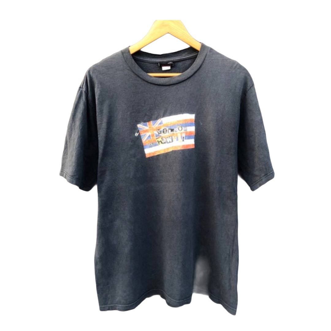 00s Volcom Stone Hawai Punk T Shirt Sex Pistols Inspired Flag