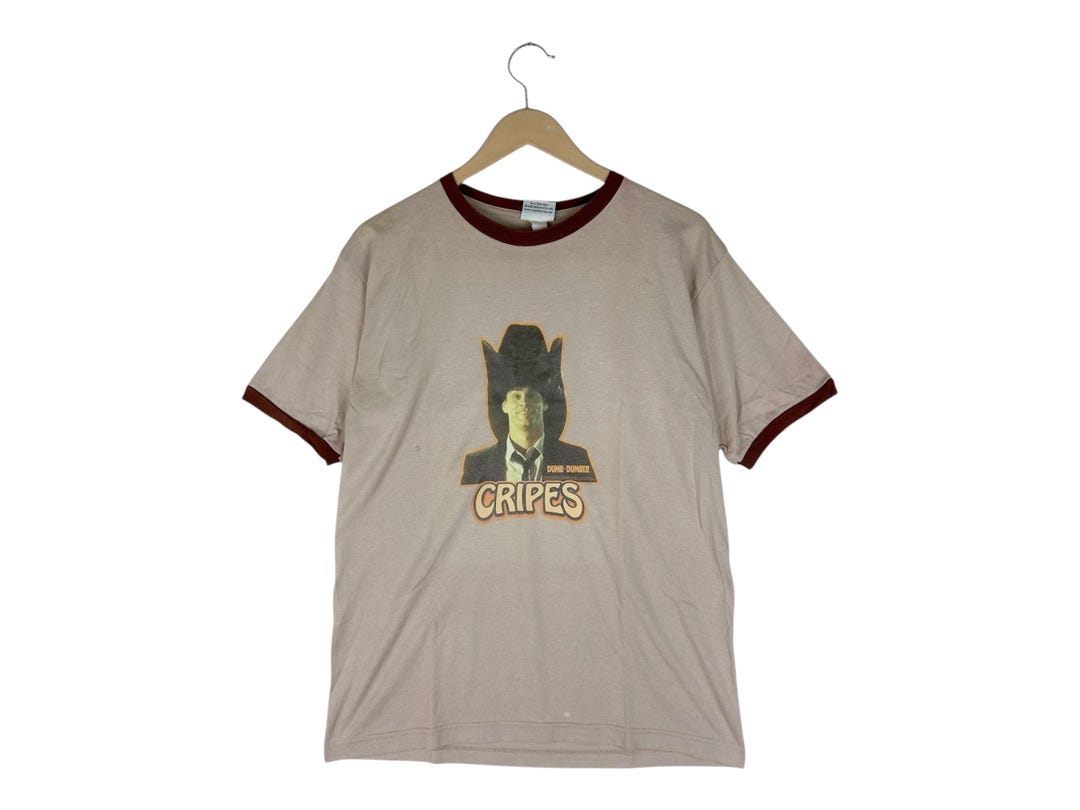 Vintage Dumb and Dumber Movie Cripes T Shirt Jim Carrey & Jeff Daniels ...