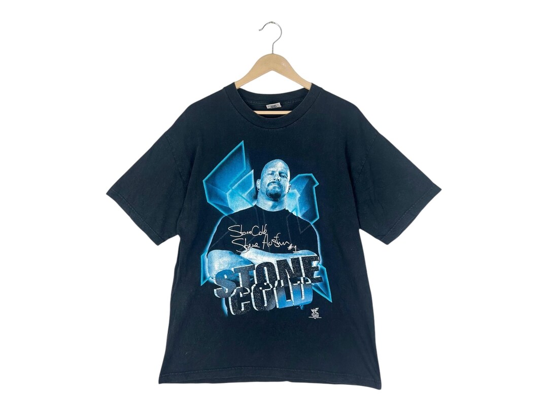 Vintage 90s Stone Cold Steve Austin , World Wrestling Federation, WWF ...