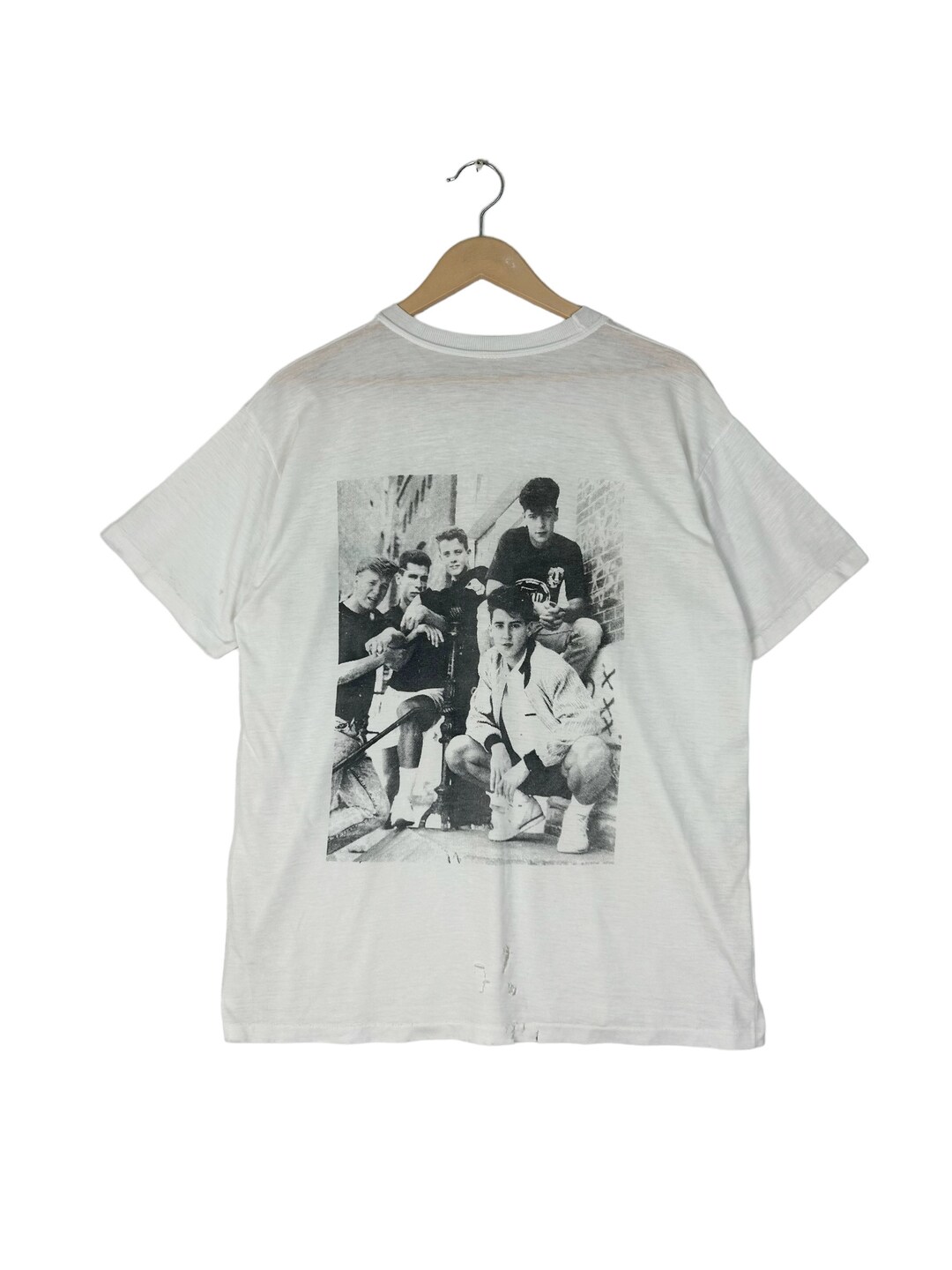 Vintage 90s New Kid on the Block Line up Photo Print Promo - Etsy