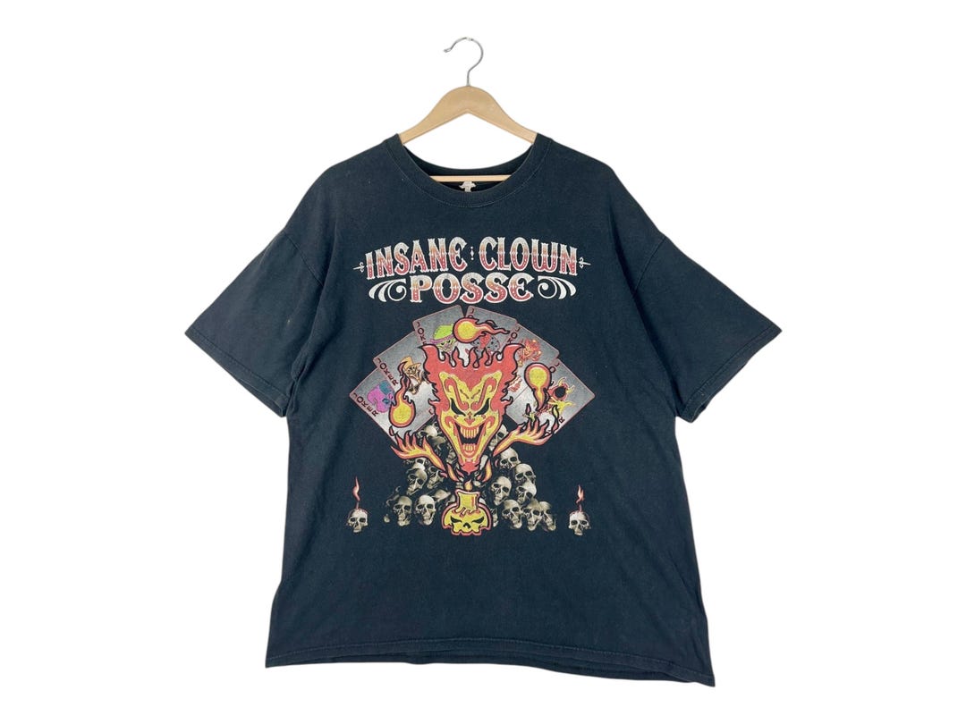 Rare Vintage Y2k Insane Clown Posse Anvil T-shirt - the Amazing Jeckel ...