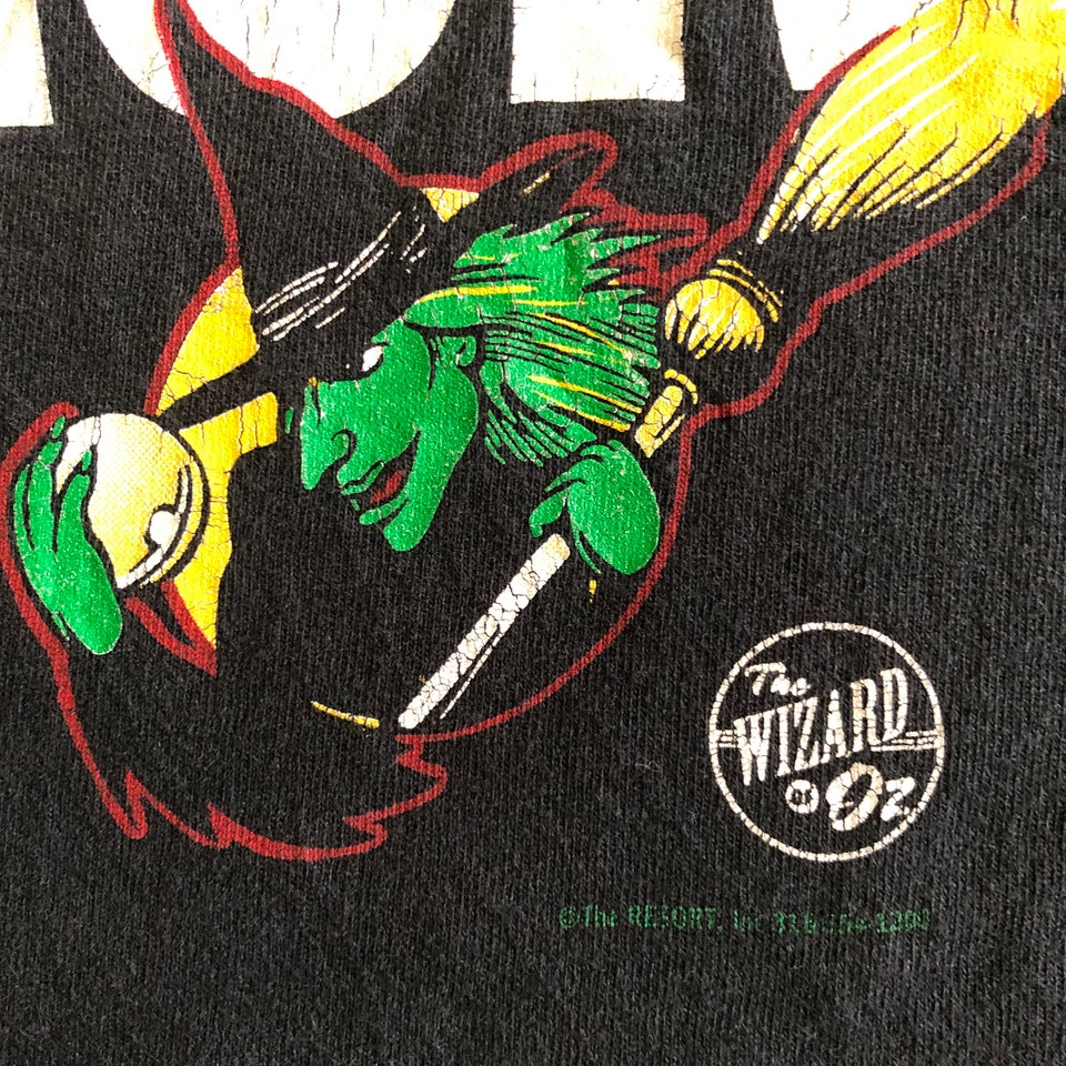 Vintage 90s The Wizard Oz Shirt Designed & Sold By Bossk