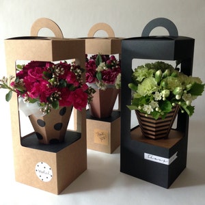 Flower Cone Box 100ea/set - Etsy