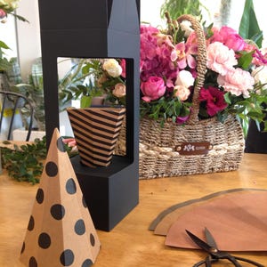 Flower Cone Box60ea/set - Etsy Canada