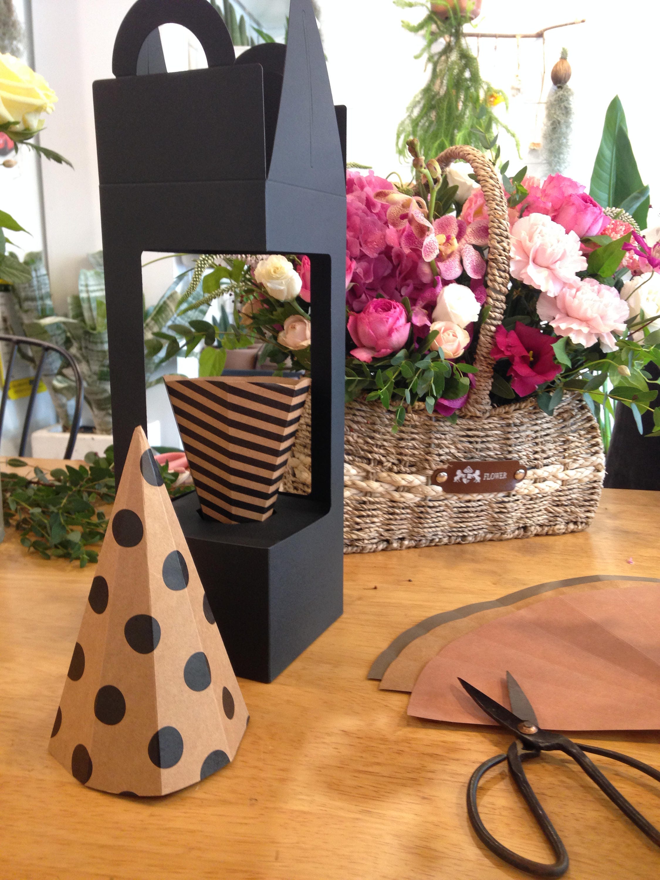 Flower Cone Box60ea/set - Etsy Canada