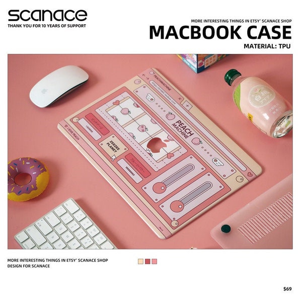 Cute MacBook Case - Etsy