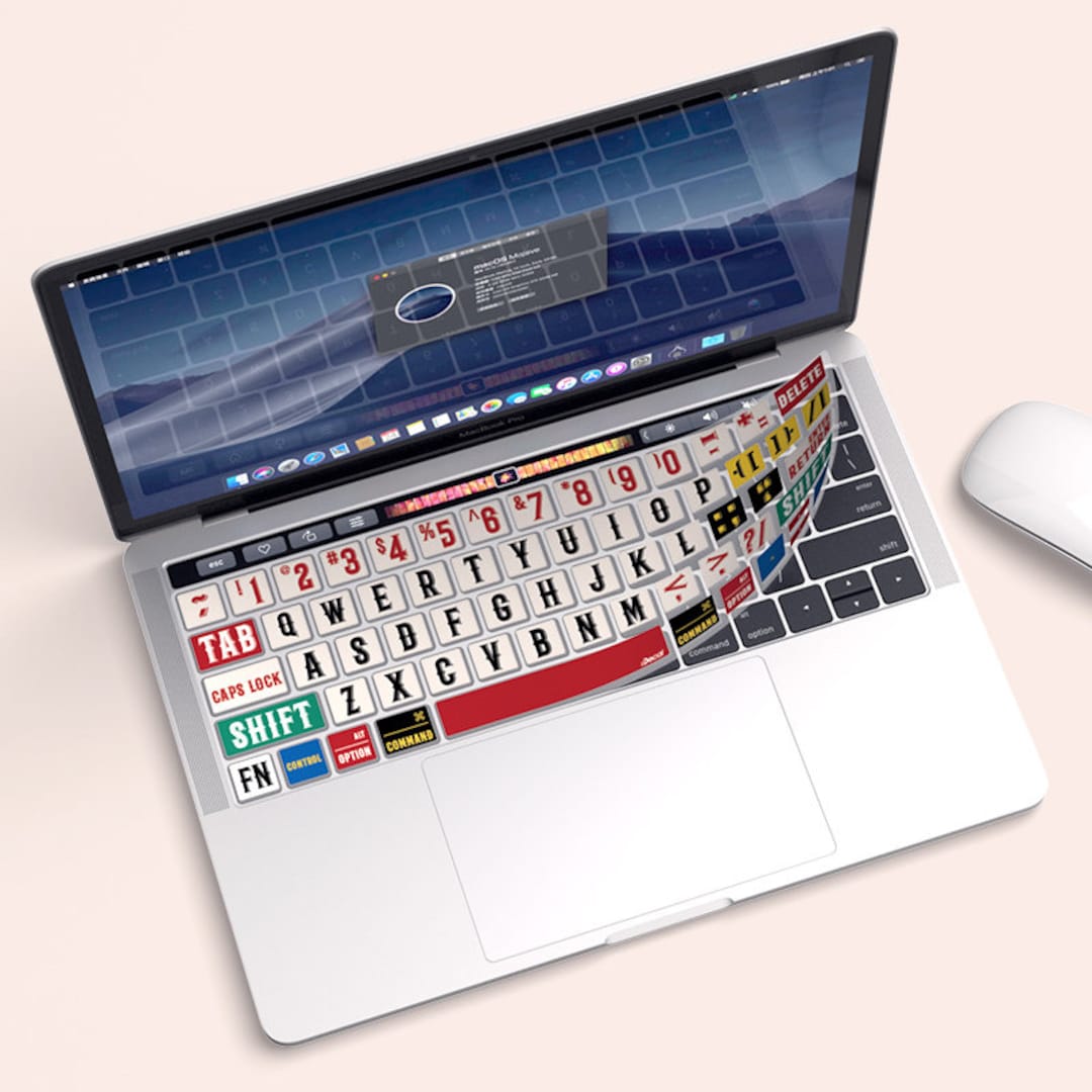 Lovely Peach Keyboard Sticker/cover for MacBook Pro and Air Decal for ...