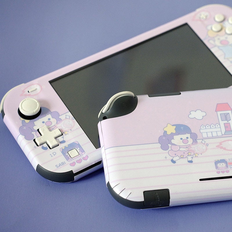 Cute Game Little Girl Skins for Nintendo Switch Lite Full Set - Etsy