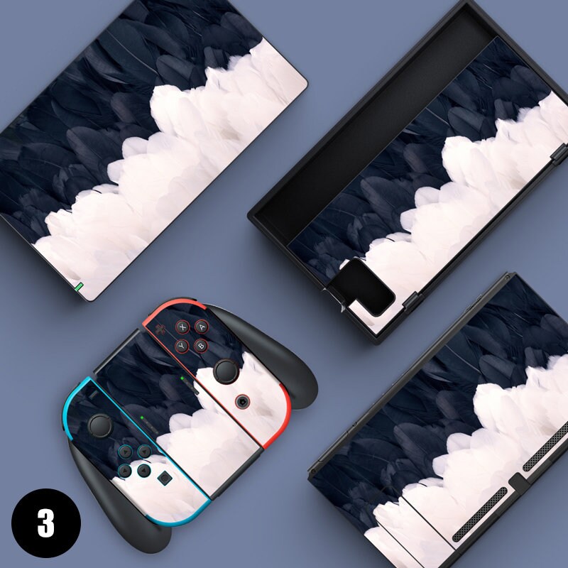 Skins for Nintendo Switch Full Set of 4 Skins Joycon Stickers | Etsy