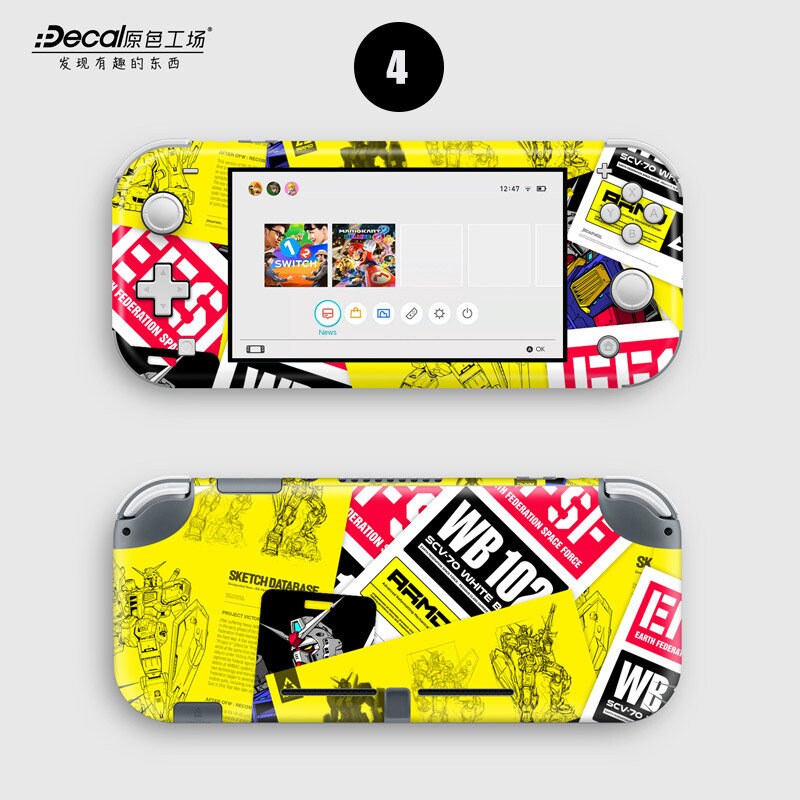 Classic Black and Yellow Pikachu Skins for Nintendo Switch | Etsy