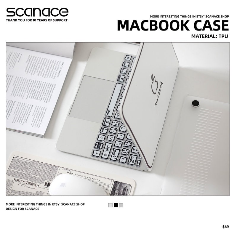 Hand drawn lines Macbook case 2020Macbook M1 Macbook Skins | Etsy