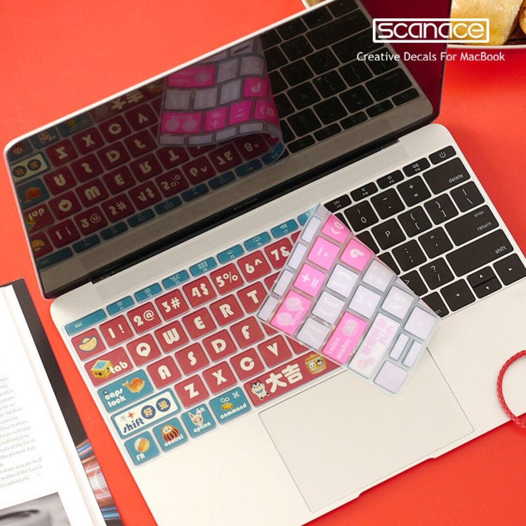 Good Luck Keyboard Cover for MacBook Pro13/15/16and Air Decal for Apple ...
