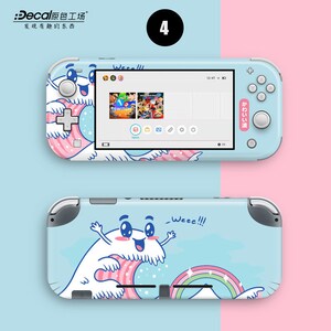 Cute Game Little Girl Skins for Nintendo Switch Lite Full Set of 2 ...
