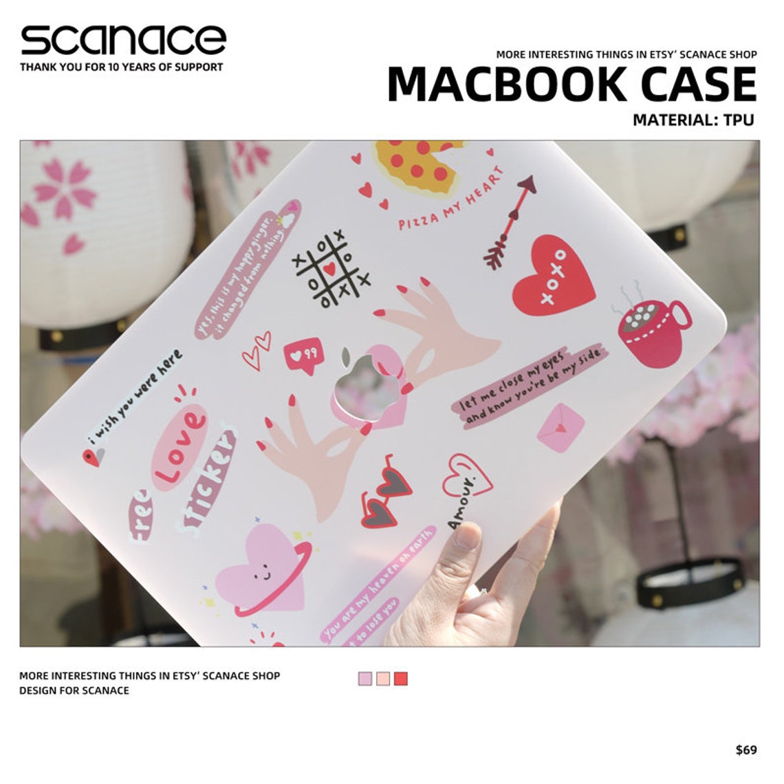 Cute Message Board MacBook Case 2020macbook M1 MacBook Skins MacBook ...