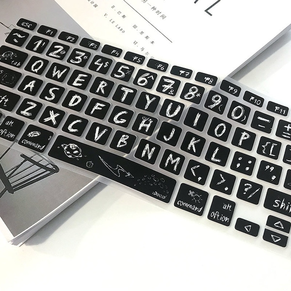 Typing Keyboard Stickers - Etsy