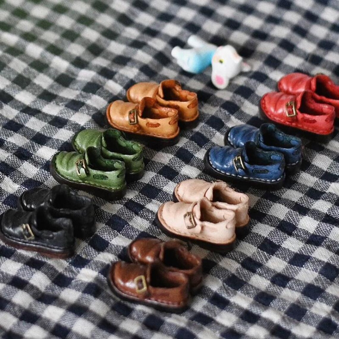 Handmade Real Leather Loafers for Dolls - Ob22/ob24/azone, Multi-color ...