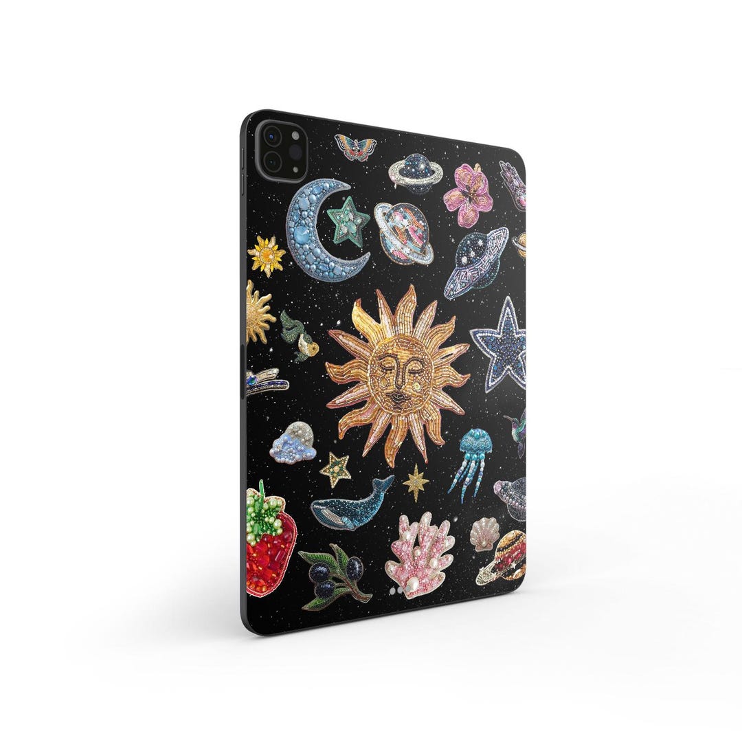 French Collage iPad Decal: for iPad Pro 11/12.9 Inch, Mini6/7 Decal ...