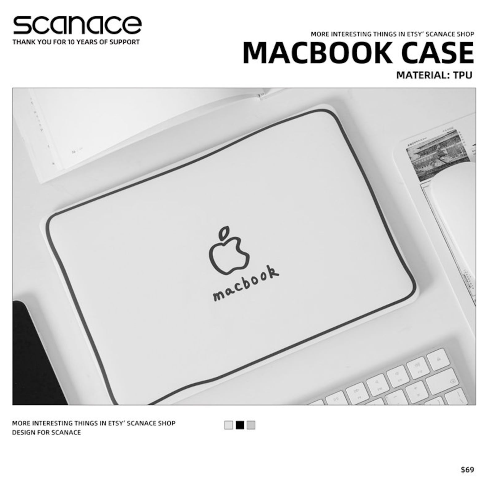 Hand Drawn Lines Macbook Case 2020macbook M1 Macbook Skins - Etsy