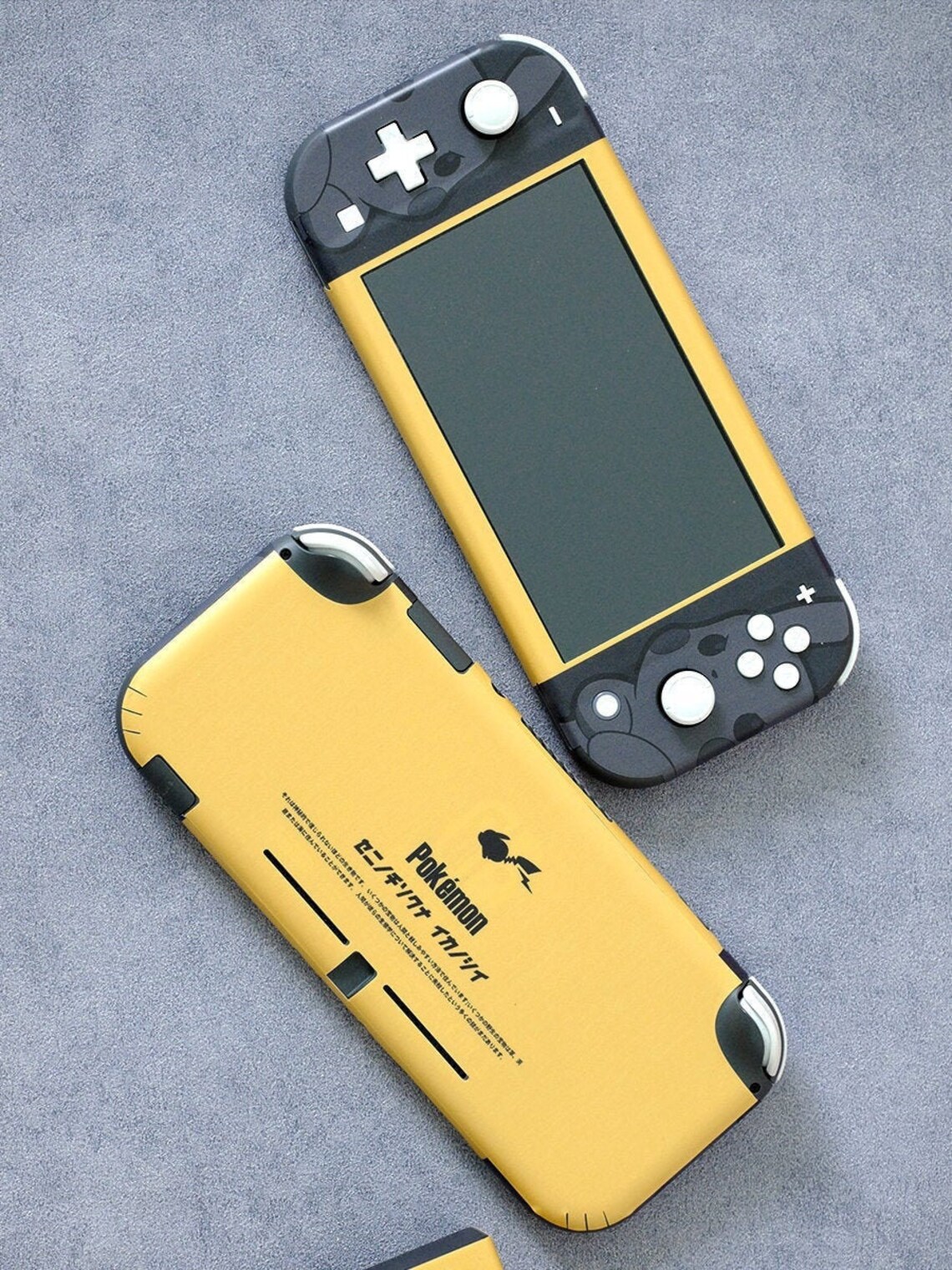 Classic Black and Yellow Pikachu Skins for Nintendo Switch | Etsy