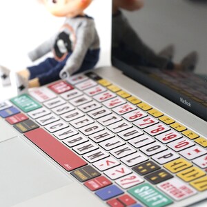 Lovely Peach Keyboard Sticker/cover for MacBook Pro and Air Decal for ...