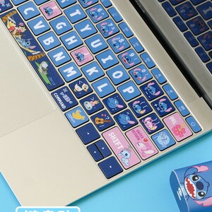 Stitch Keyboard Sticker/cover for MacBook Pro and Air Decal for Apple ...