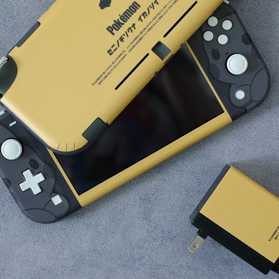 Classic Black and Yellow Pikachu Skins for Nintendo Switch | Etsy