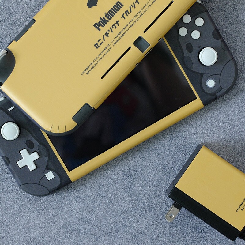 Classic Black and Yellow Pikachu Skins for Nintendo Switch | Etsy