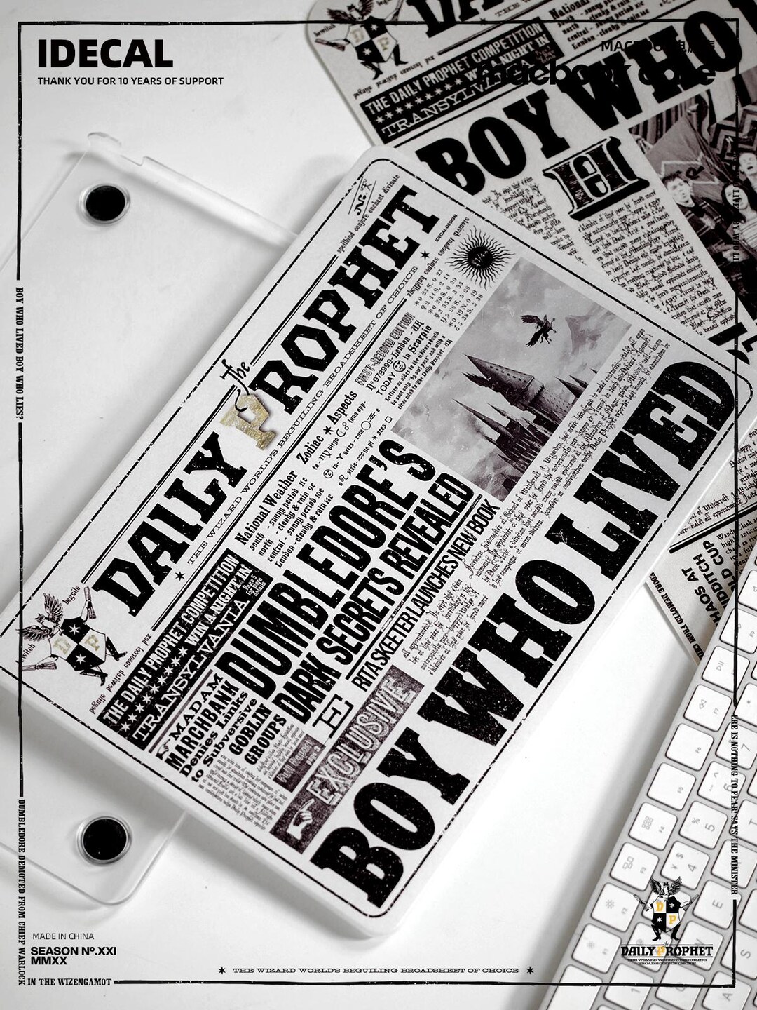 Daily Prophet Case for MacBook Case 2024 MacBook M1/M2/M3/M4 Pro14/16 ...