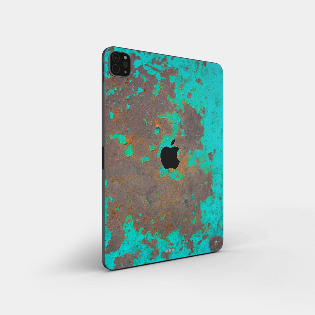 Green Rust iPad Skin Tropical Banana Leaf Design With Matte Finish for ...