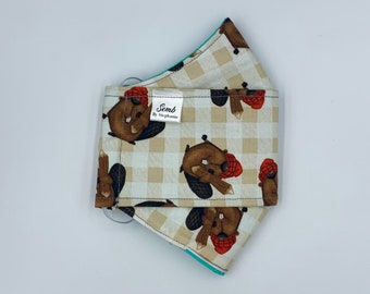 Lumberjack Face Mask - Etsy