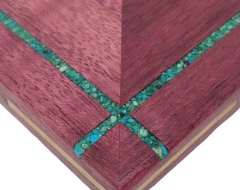 Purple Heart Wood Frame - Etsy