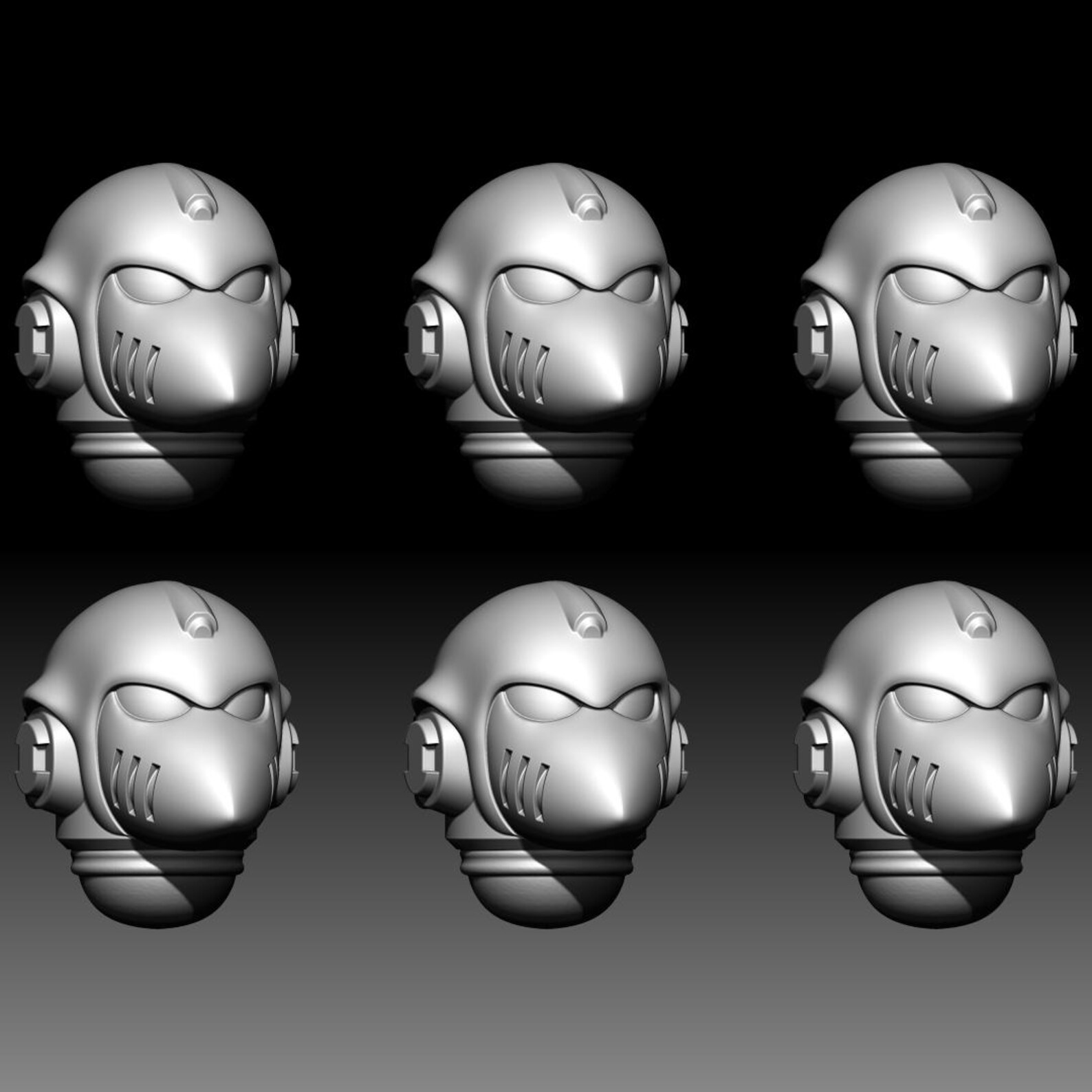 6x Beak Helmet for Primary Space Jarheads 32mm Scale - Etsy