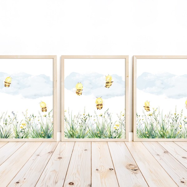 Bee Nursery Decor - Etsy