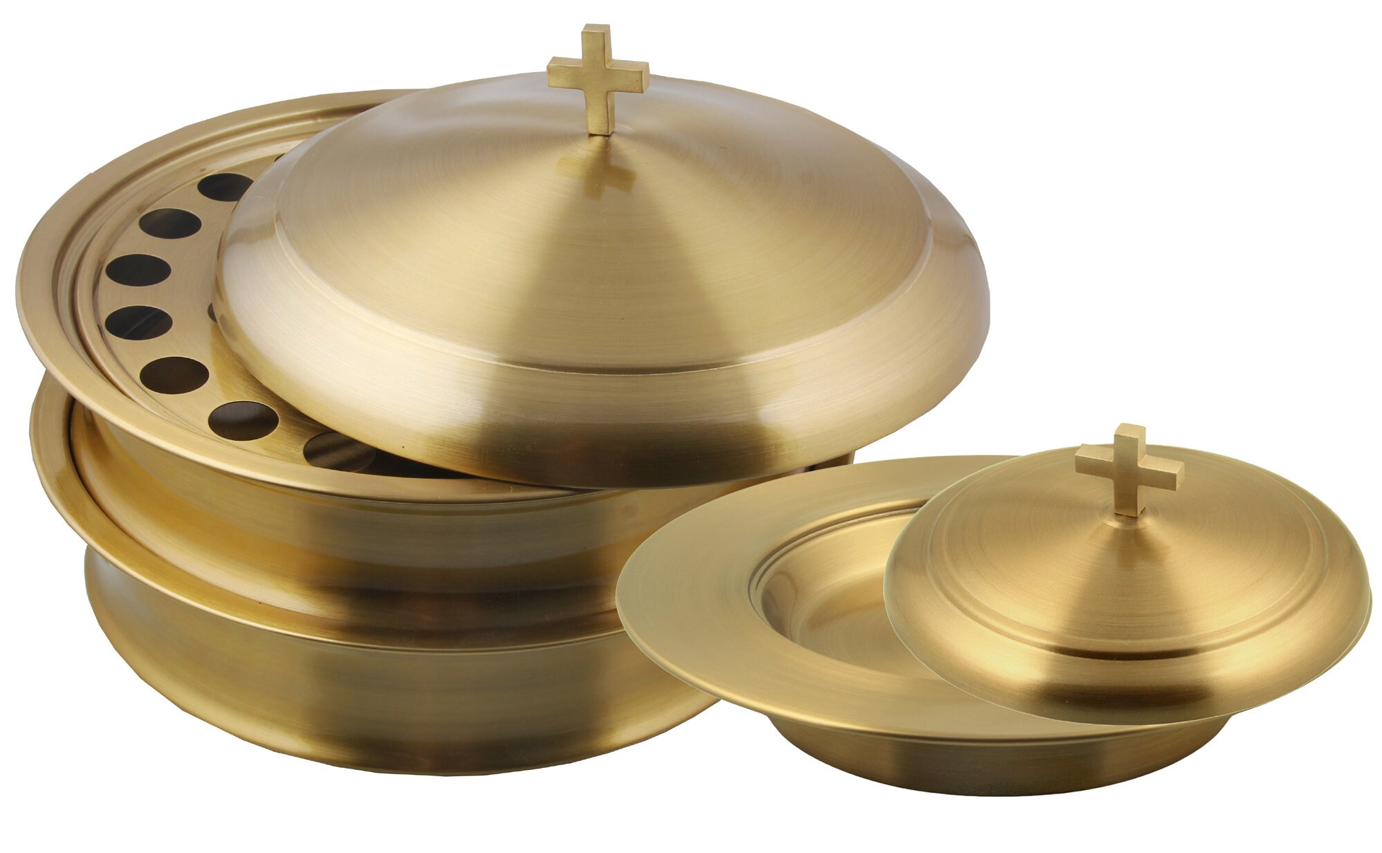 Communion Ware 2 Holy Wine Serving Tray With Lid & Stacking - Etsy