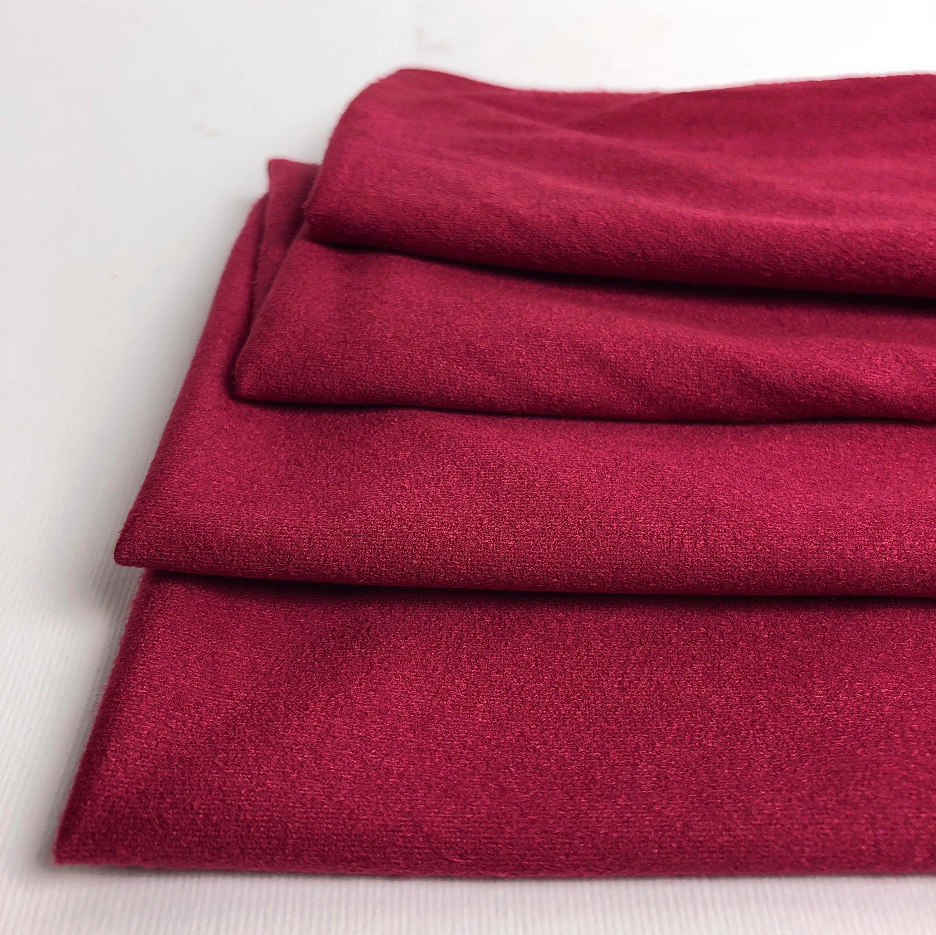 Ultra Soft Faux Suede fabric by the yard Thin Faux Suede for | Etsy