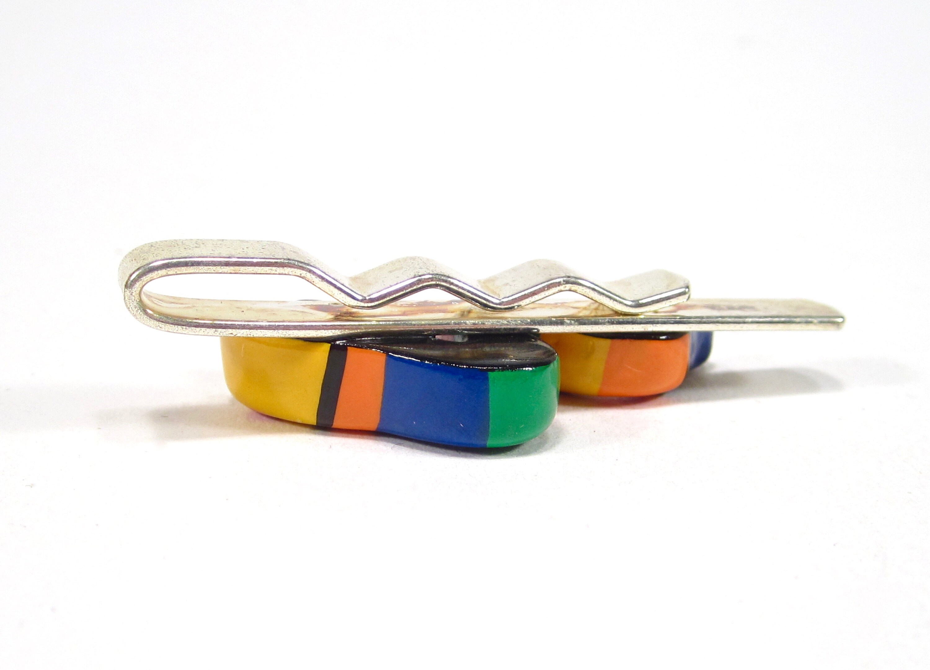 Colorful Funny Tie Clip Snake Handmade Pop Art Men's Jewelry Original ...
