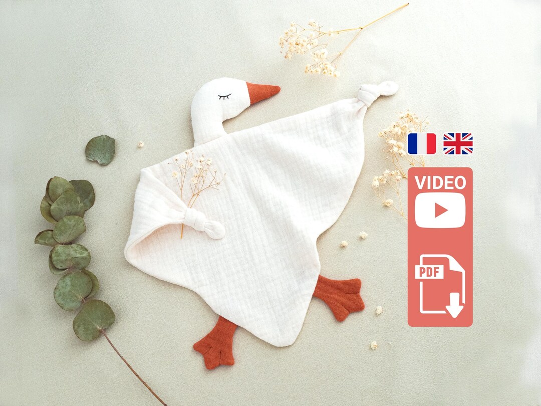 Baby Lovey PDF Pattern and English Video Tutorial - Etsy