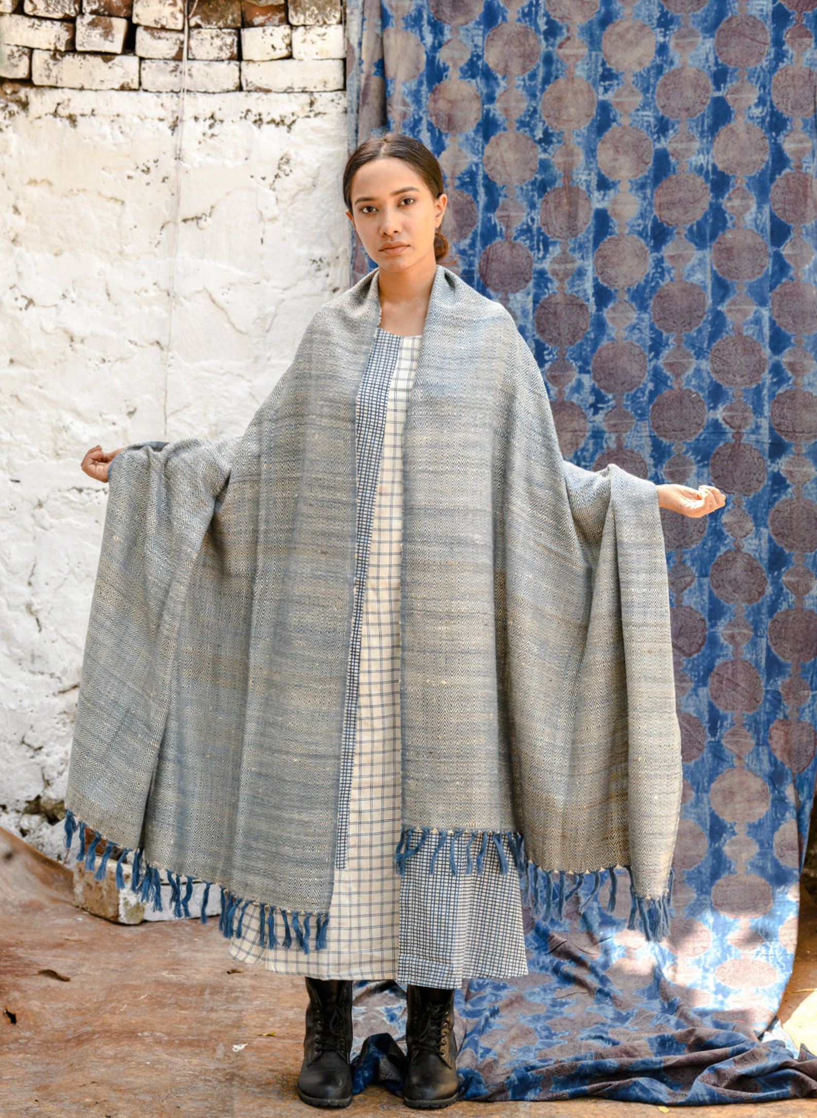 A Walk With Ahimsa Handspun and Handwoven Organic Ahimsa - Etsy