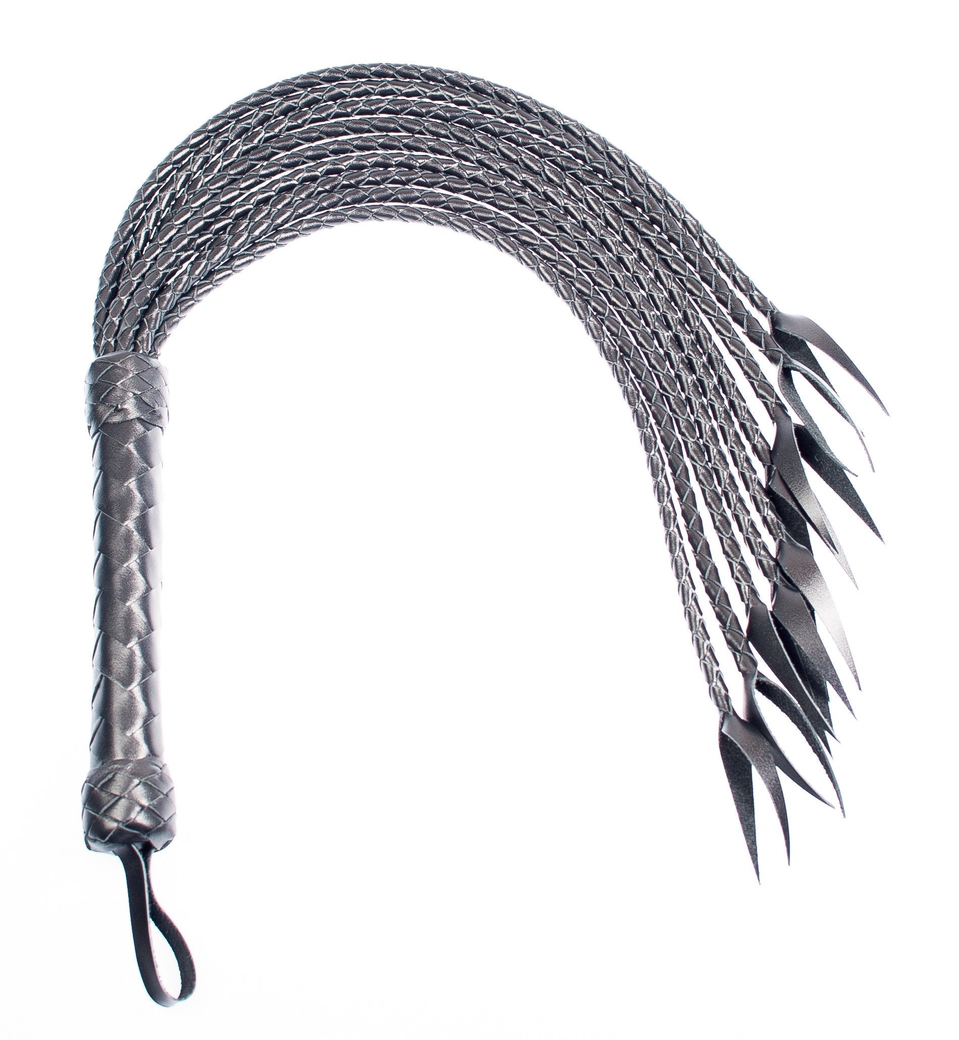 Cat of 9 tails Leather Cat Flogger Whip BDSM leather flogger | Etsy