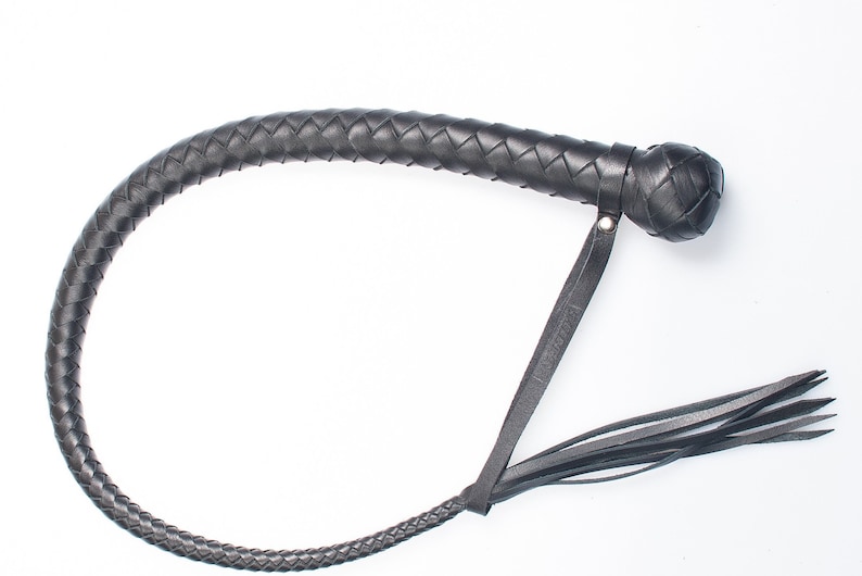 Bdsm Leather Single Tail Whip Snake Whip Leather Bullwhip - Etsy