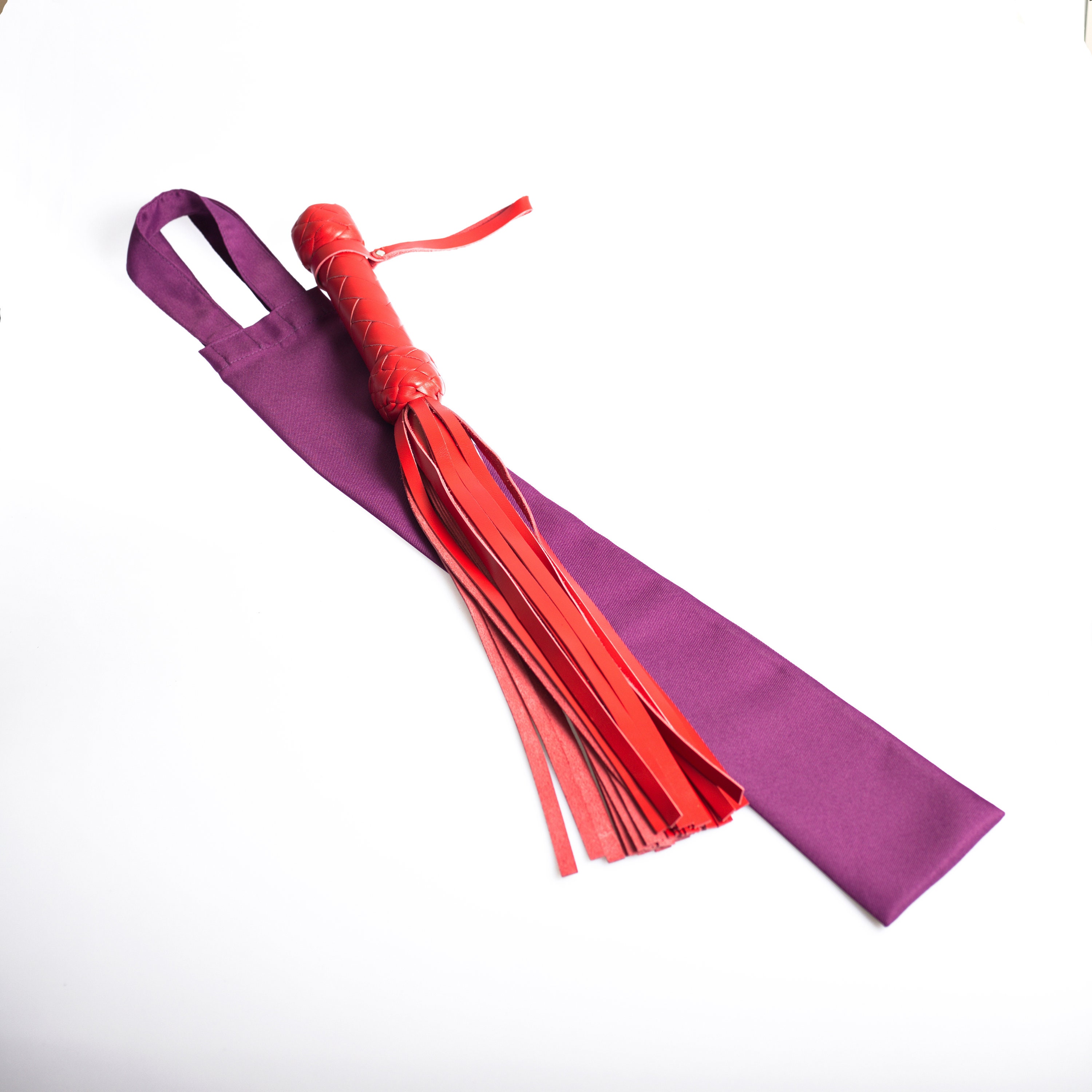 BDSM Leather Flogger Little Flogger Leather Fetish Spanking | Etsy