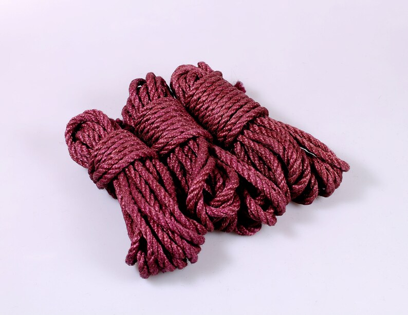 BDSM Shibari Rope Kit 3x26ft 6mm Shibari Jute Rope for - Etsy
