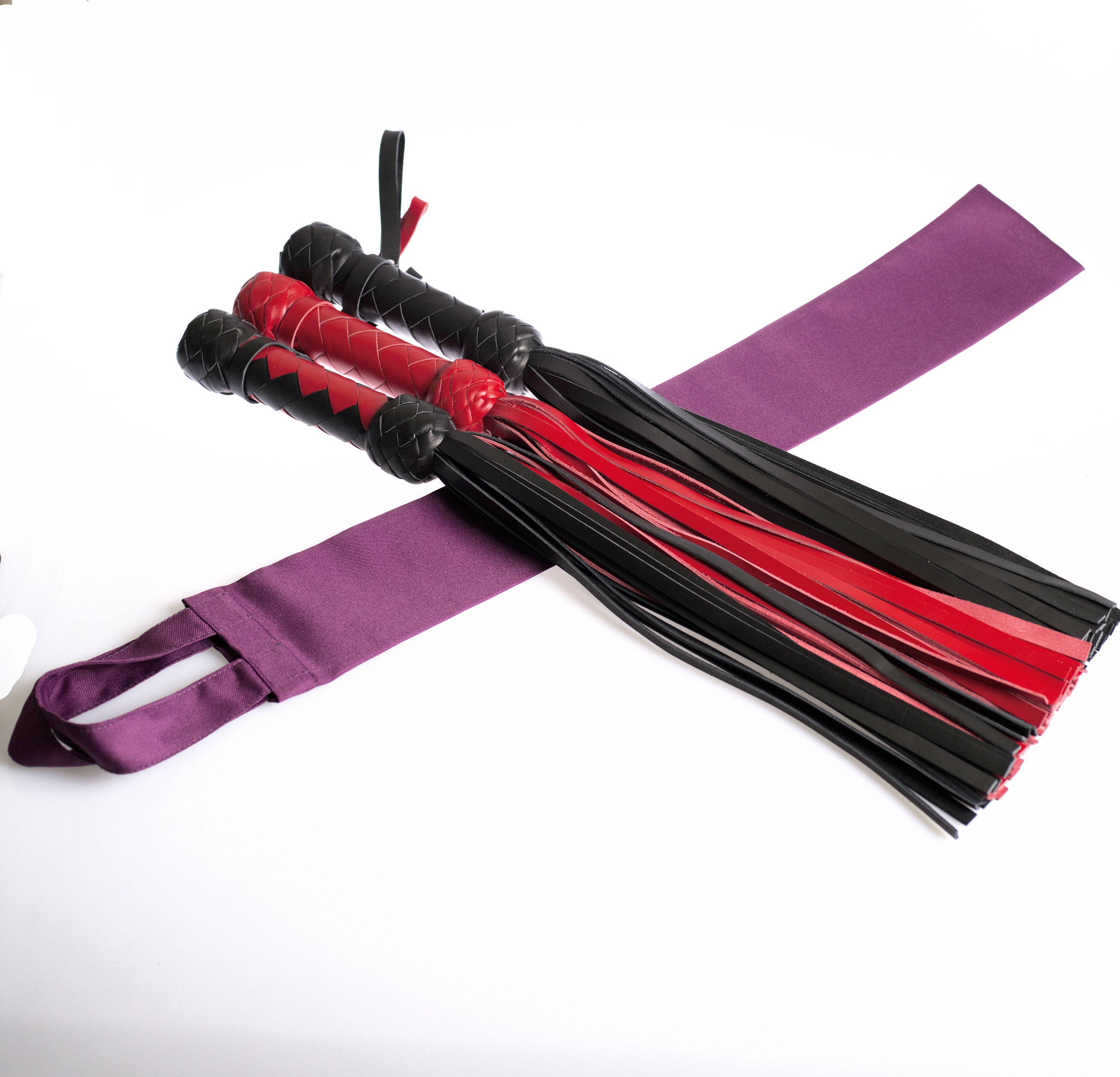 BDSM Leather Flogger Little Flogger Leather Fetish Spanking | Etsy