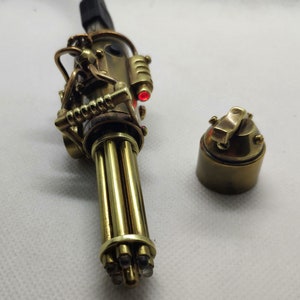 Steampunk-style motorized Gatling Gun USB Flash Drive, 64GB - Etsy