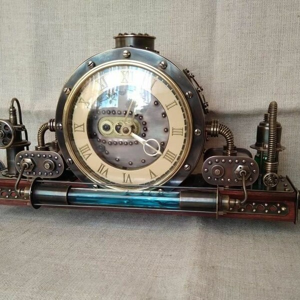 Steampunk Clock - Etsy