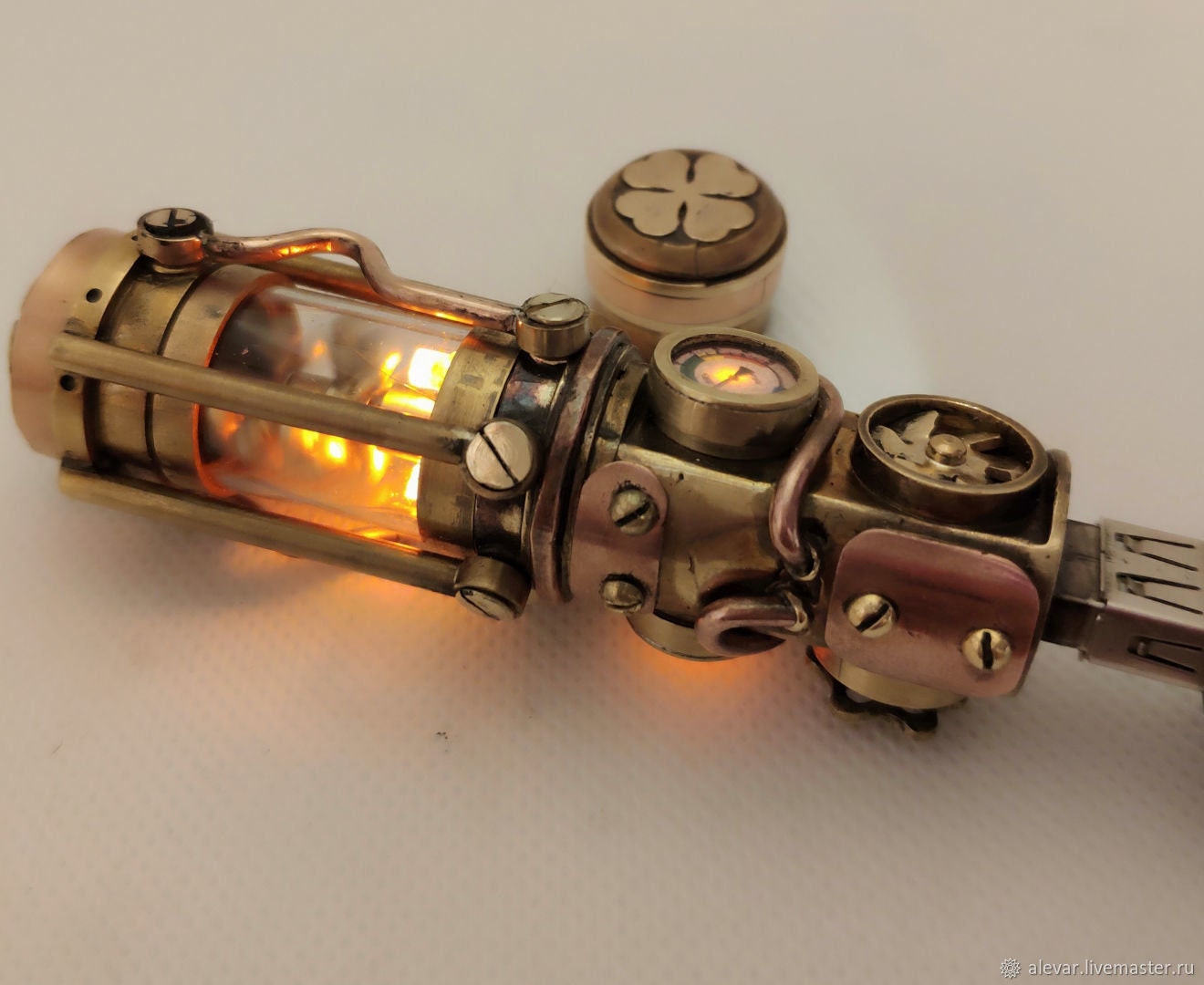 Motorized Steampunk four-leaf Clover USB Flash Drive, 64GB - Etsy