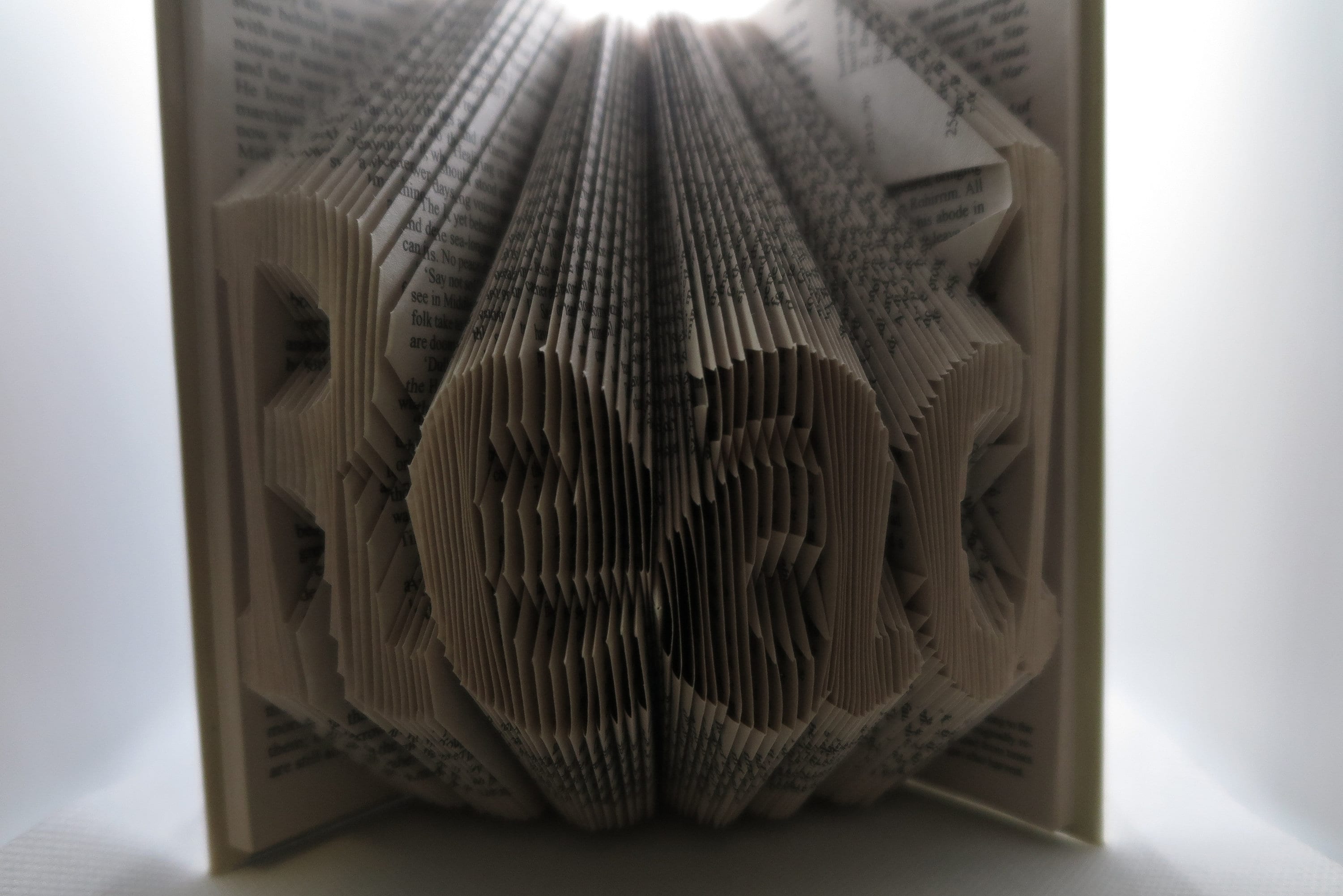Folded Book Art Read - Etsy